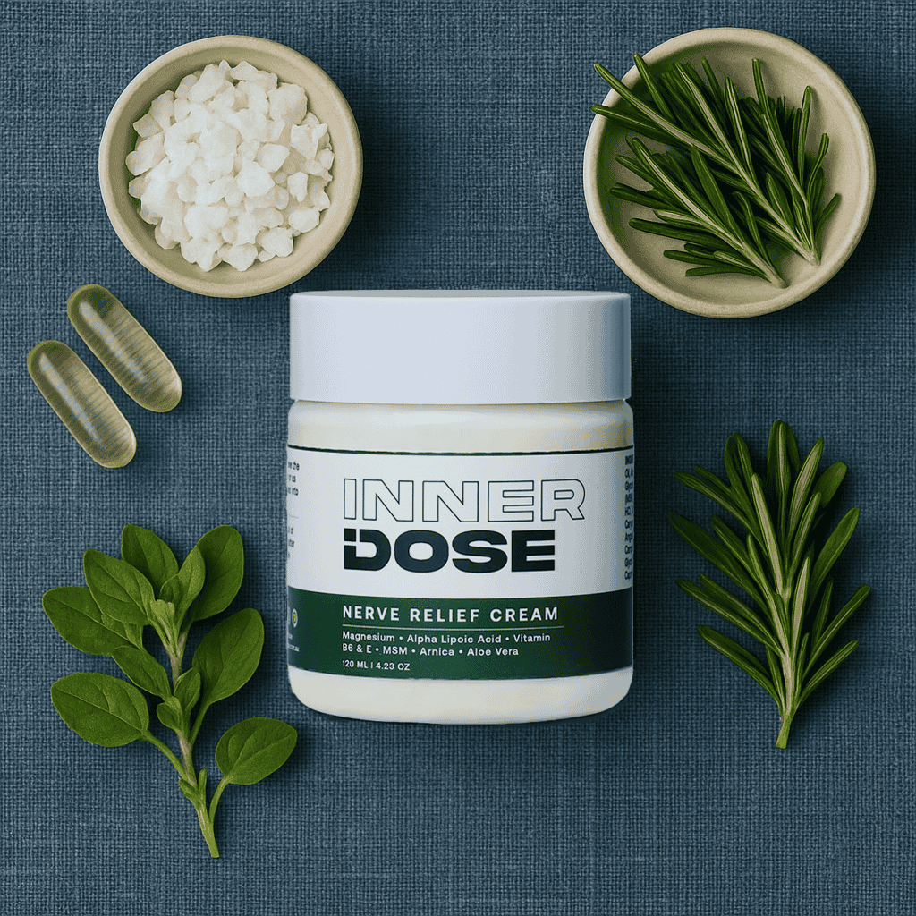 Nerve Relief Cream: Target Tingling, Burning & Pain Naturally – Inner Dose