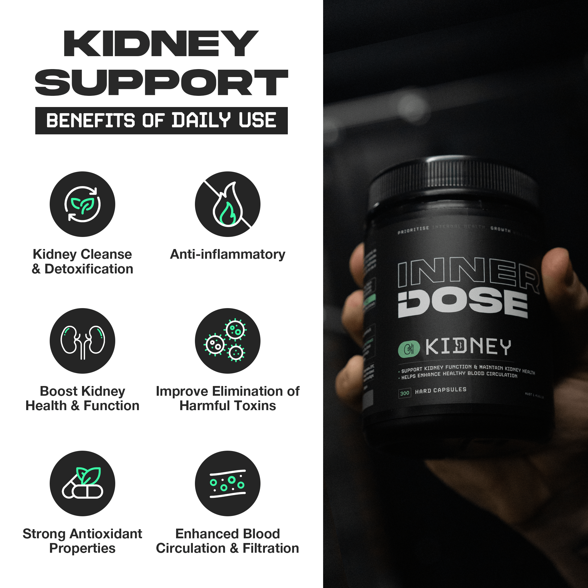 Kidney Support Supplements – Inner Dose